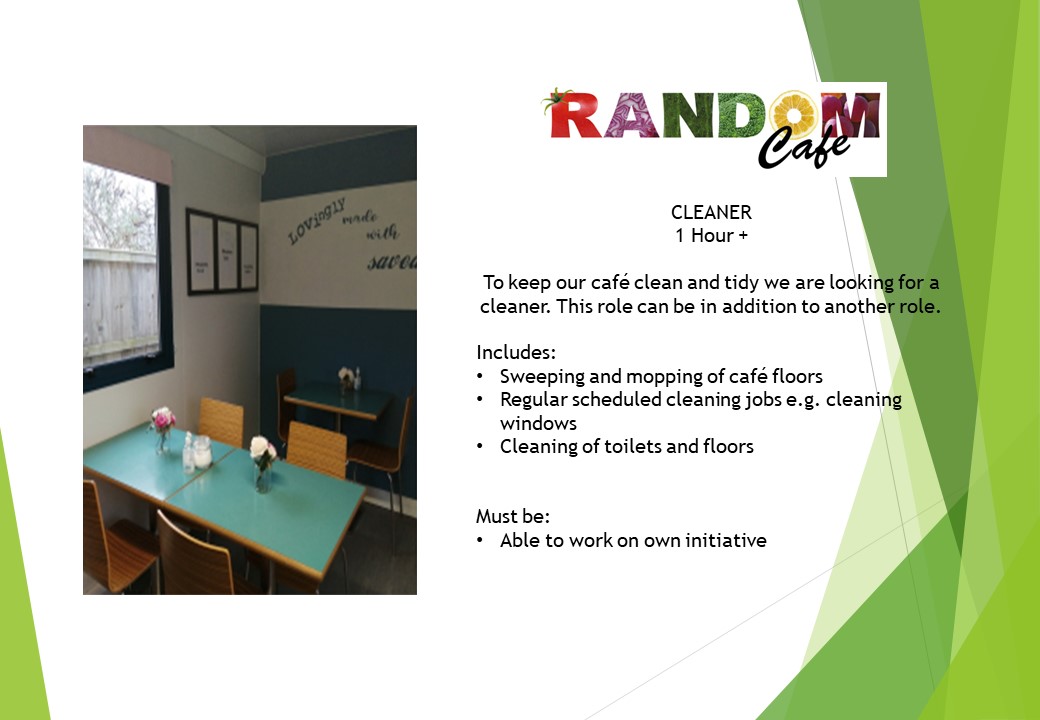 Volunteer with Us – Non-profit Café Watford