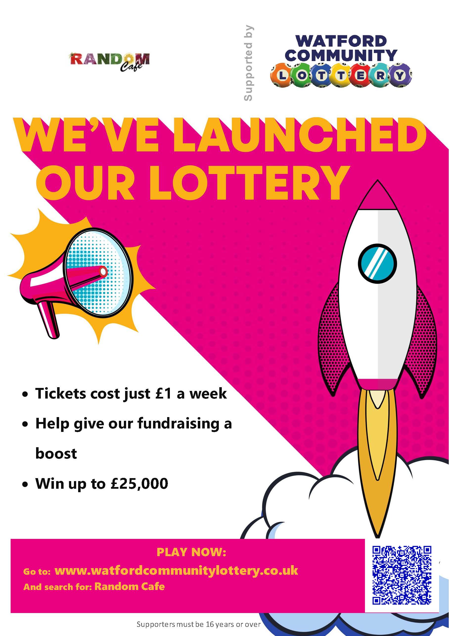 Watford Community Lottery – Non-profit Café Watford